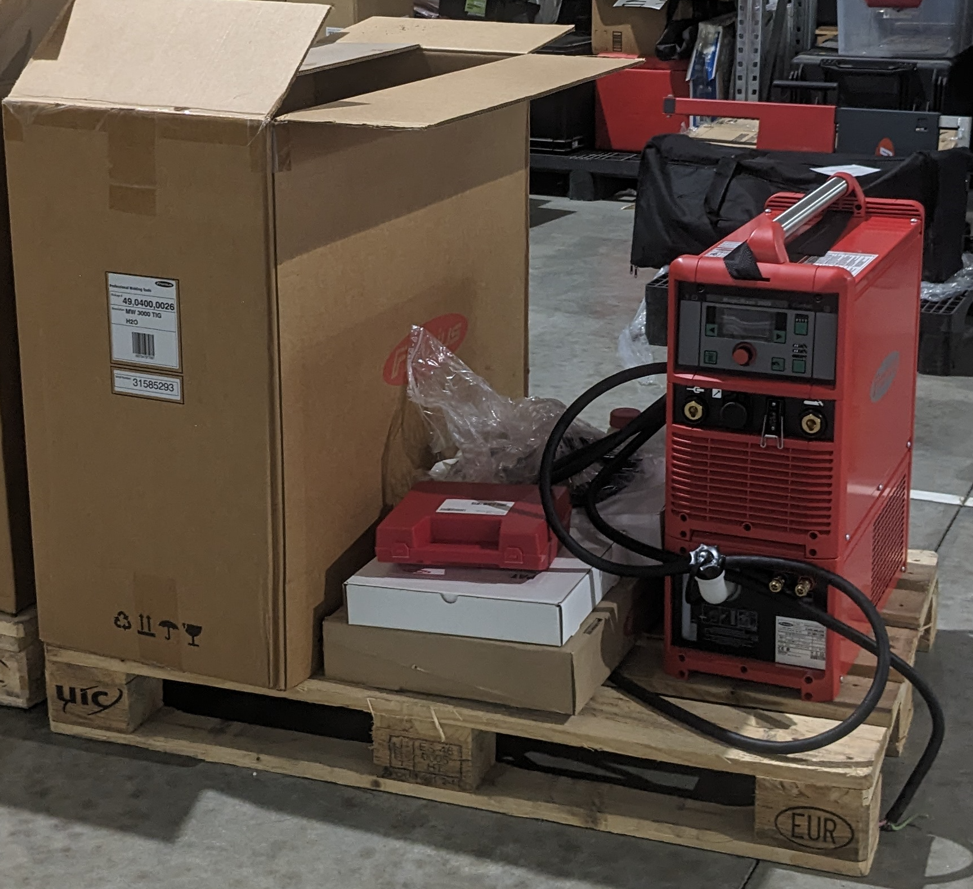 MagicWave 3000 - Water Cooled – Fronius USA Demo Shop